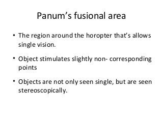 Sensory evaluation of strabismus | PPT