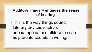 Sensory Experience- CREATIVE WRITING.pptx