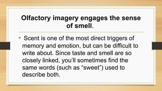 Sensory Experience- CREATIVE WRITING.pptx