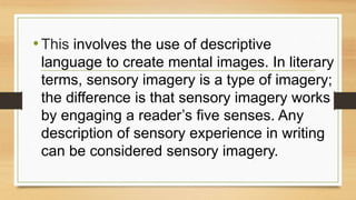 Sensory Experience- CREATIVE WRITING.pptx