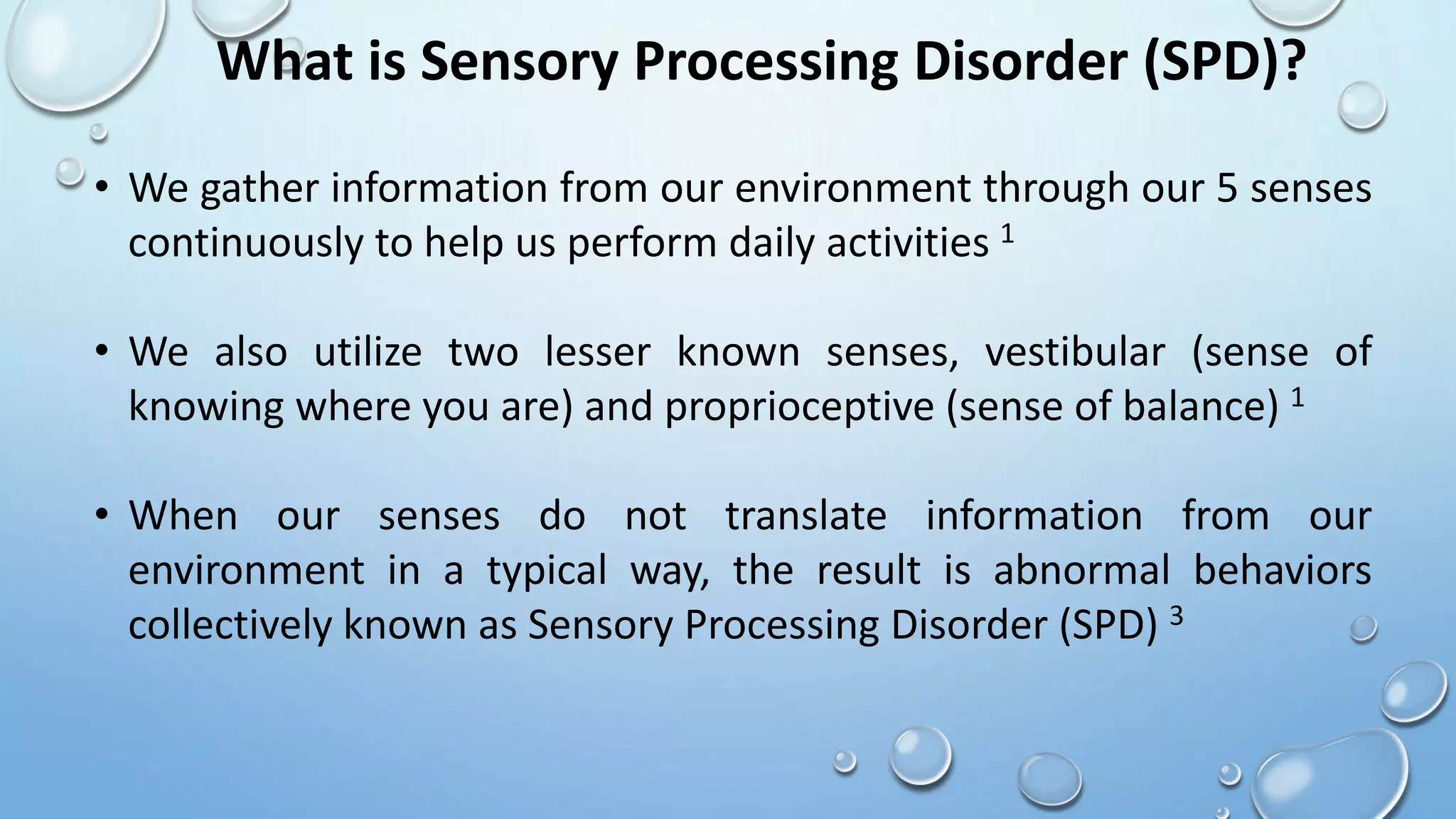 The Effects of a Sensory Friendly Learning Environment on Students with ...