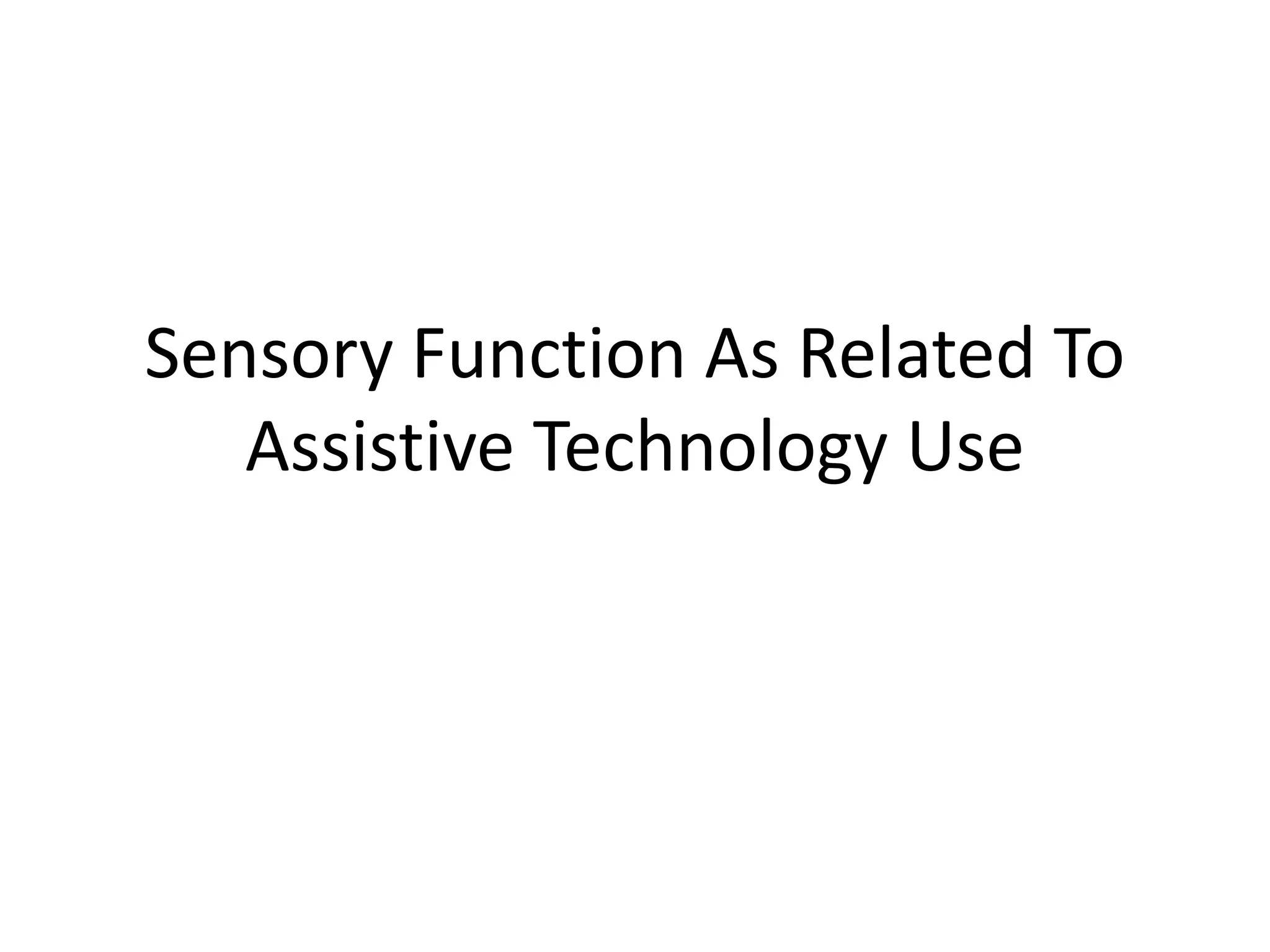 Professional Practice in Assistive Technology. | PPT