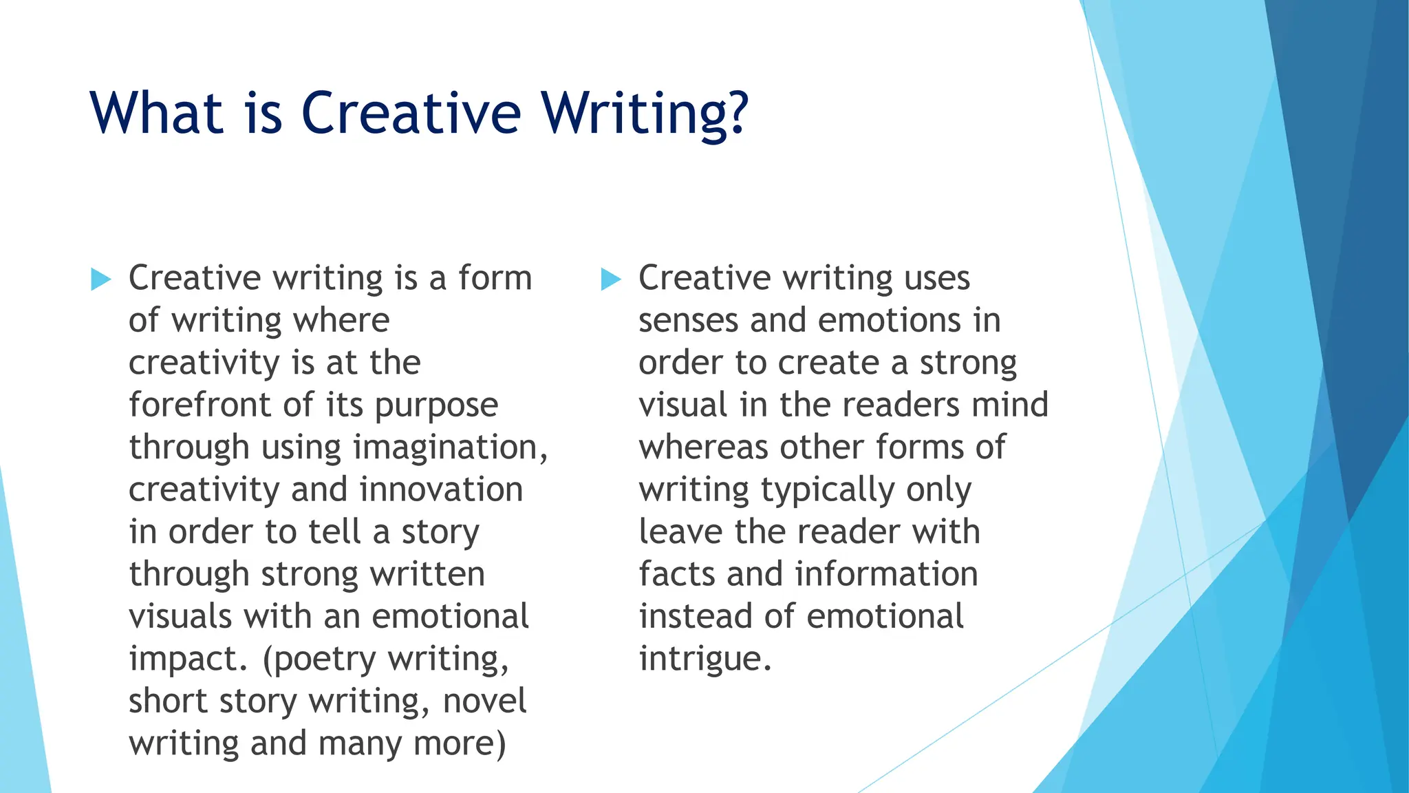 Creative Writing and Sensory Imagery.pptx