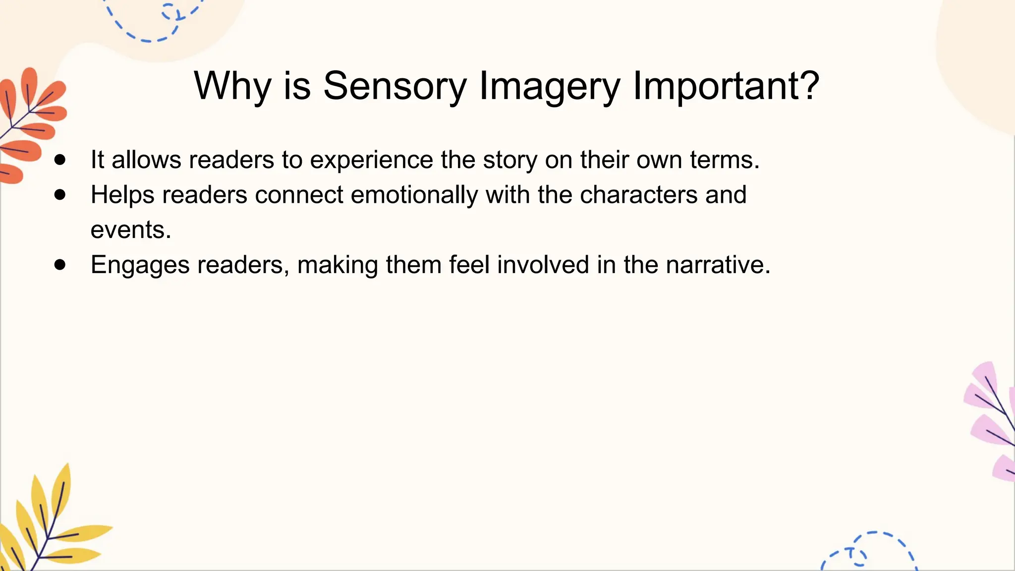 Sensory Imagery in Writing for grade 8.pptx