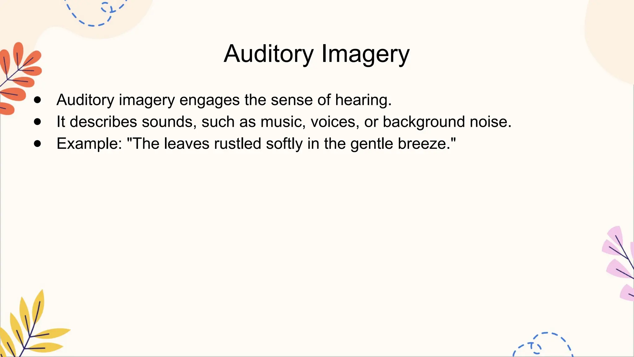 Sensory Imagery in Writing for grade 8.pptx