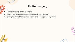 Sensory Imagery in Writing for grade 8.pptx