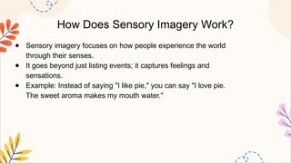 Sensory Imagery in Writing for grade 8.pptx