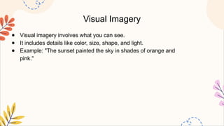 Sensory Imagery in Writing for grade 8.pptx