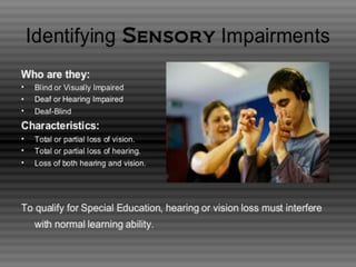 Sensory impairment | PPTX