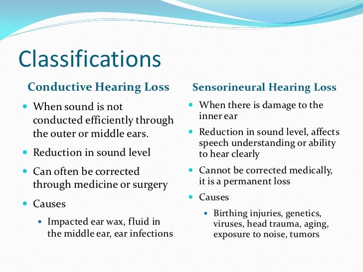 Sensory Impairments Sensory Impairments