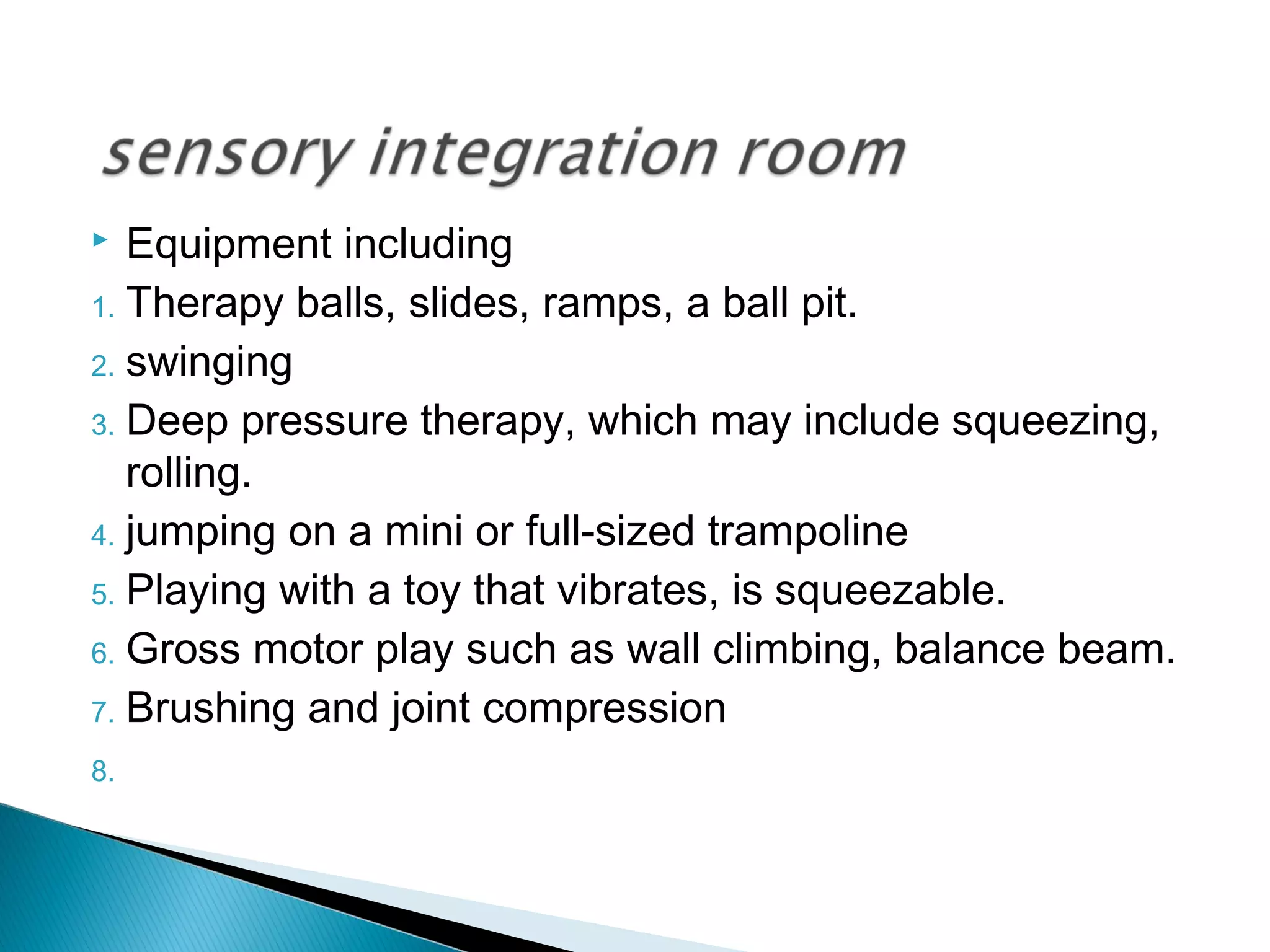 Sensory integration in autism | PPT