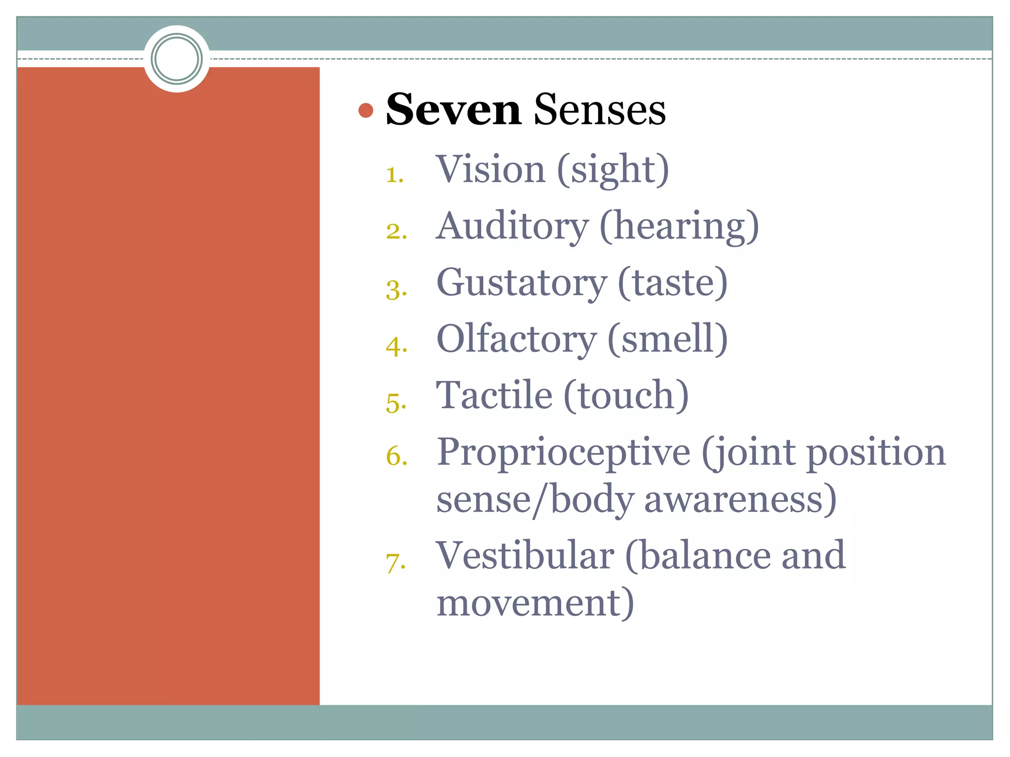Sensory Integration Techniques | PPTX
