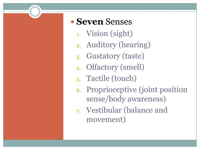Sensory Integration Techniques | PPTX