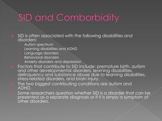 Sensory Integration Therapy | PPTX