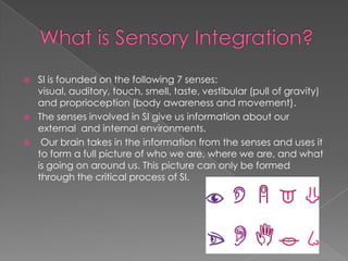 Sensory Integration Therapy | PPTX