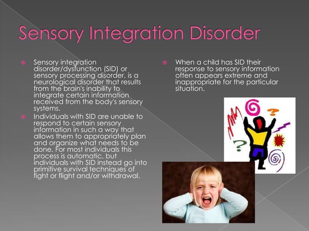 Sensory Integration Therapy | PPTX | Brain and Nervous System Disorders ...