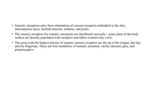 Sensory Mechanism- definition characteristics | PPTX