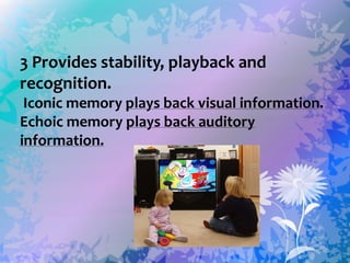 Sensory memory | PPTX