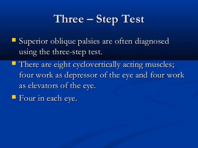 Sensory & motor evaluation of strabismus | PPT | Eye and Vision ...