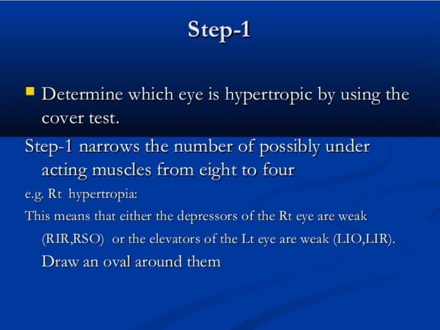Sensory & motor evaluation of strabismus | PPT | Eye and Vision ...