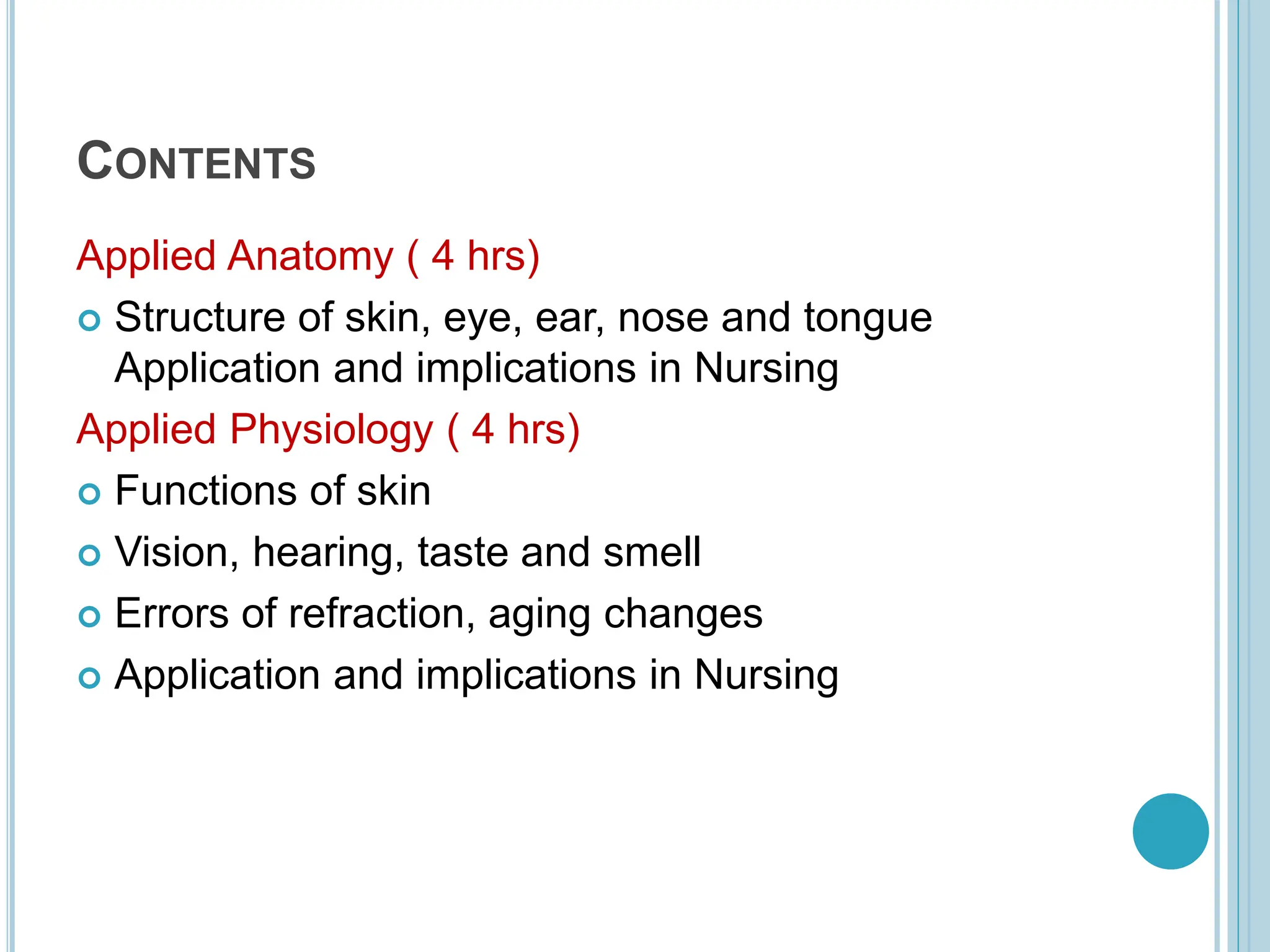 The Sensory Organs ( Anatomy & Physiology) | PPTX