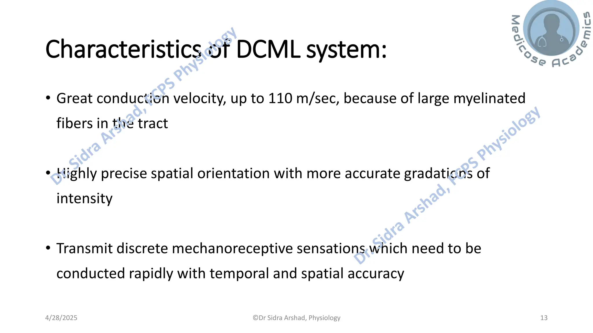 The Physiology of Central Nervous System - Sensory Pathways | PPT