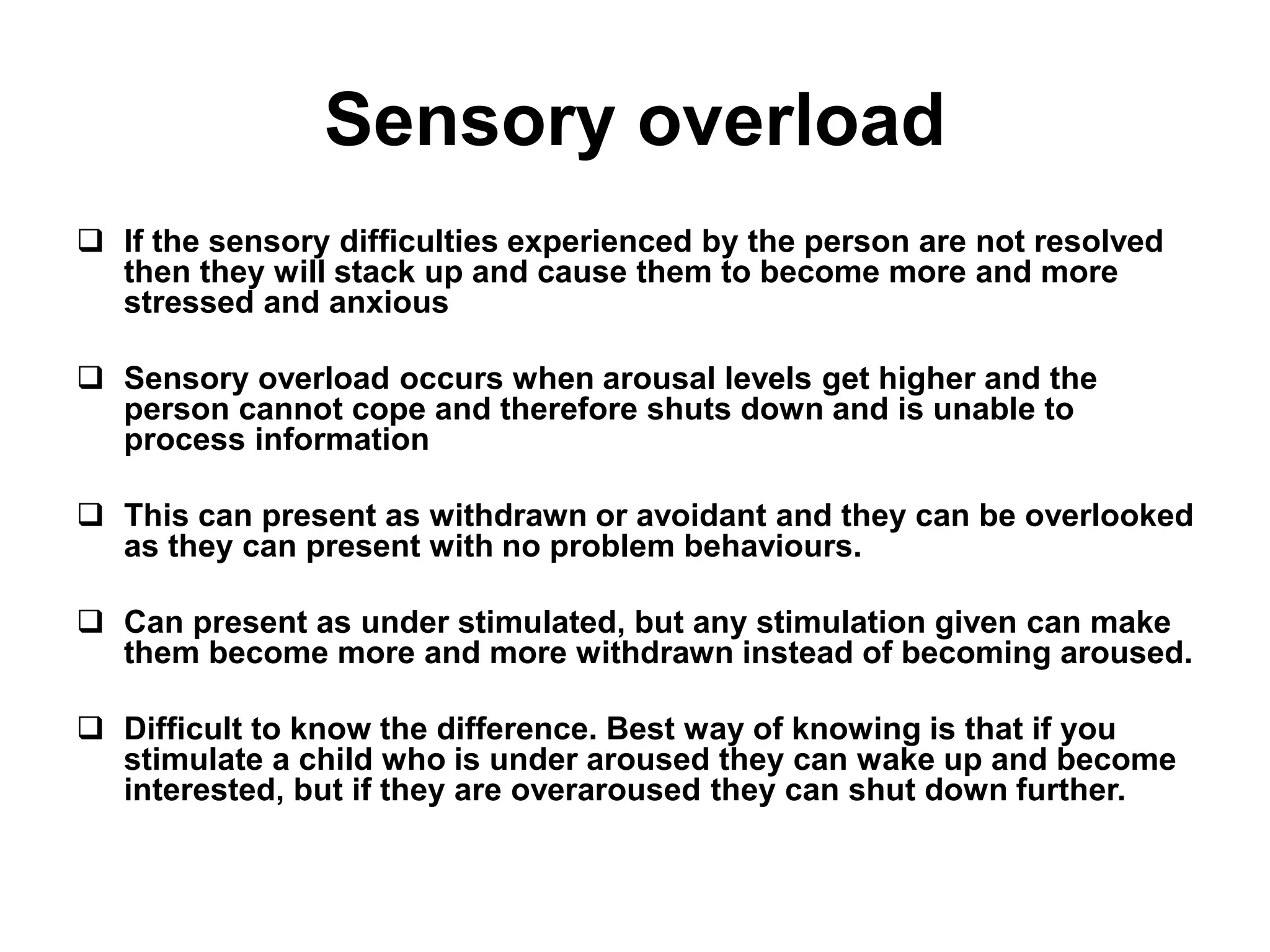 Sensory presentation for psychology .ppt