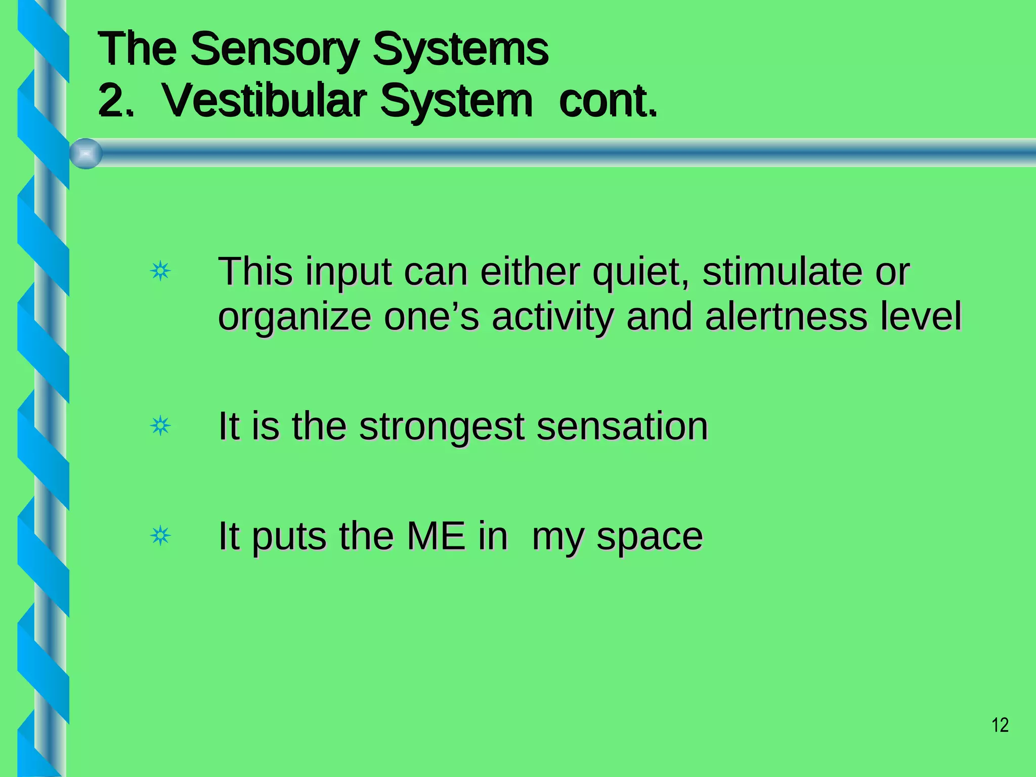 Sensory Presentation7 2009 3 | PPT
