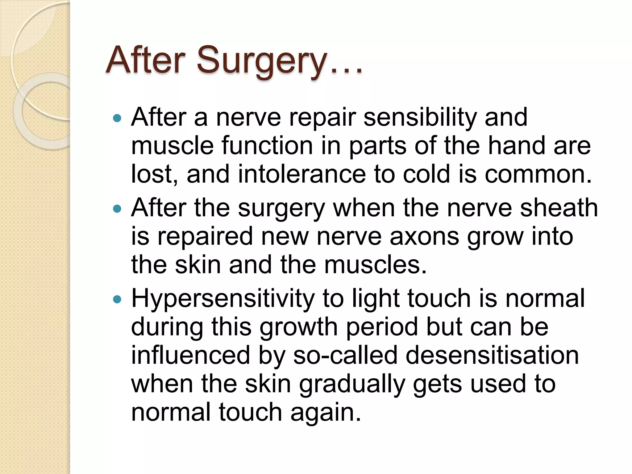 Sensory Re-education | PPTX