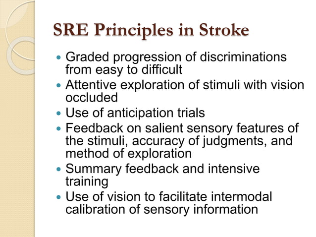 Sensory Re-education | PPTX | First Aid | Injuries