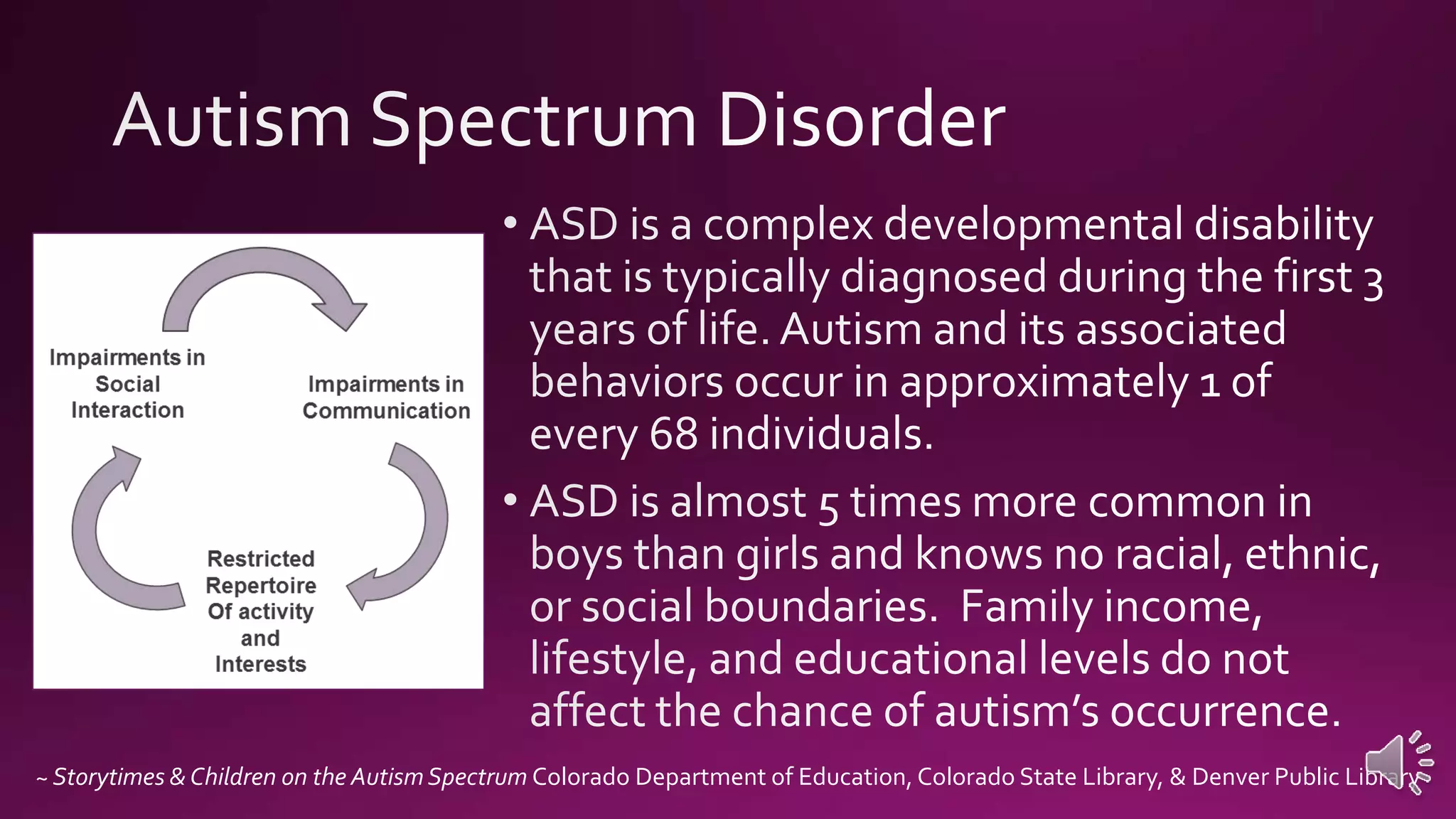 Sensory storytime workshop | PPTX