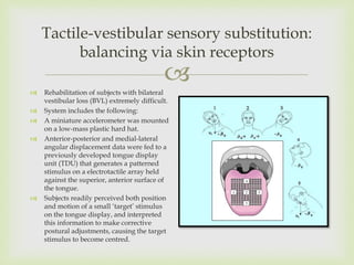 Sensory Substitution | PPTX