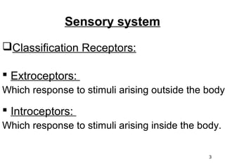 Sensory system | PPT