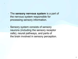 SENSORY SYSTEM.pptx
