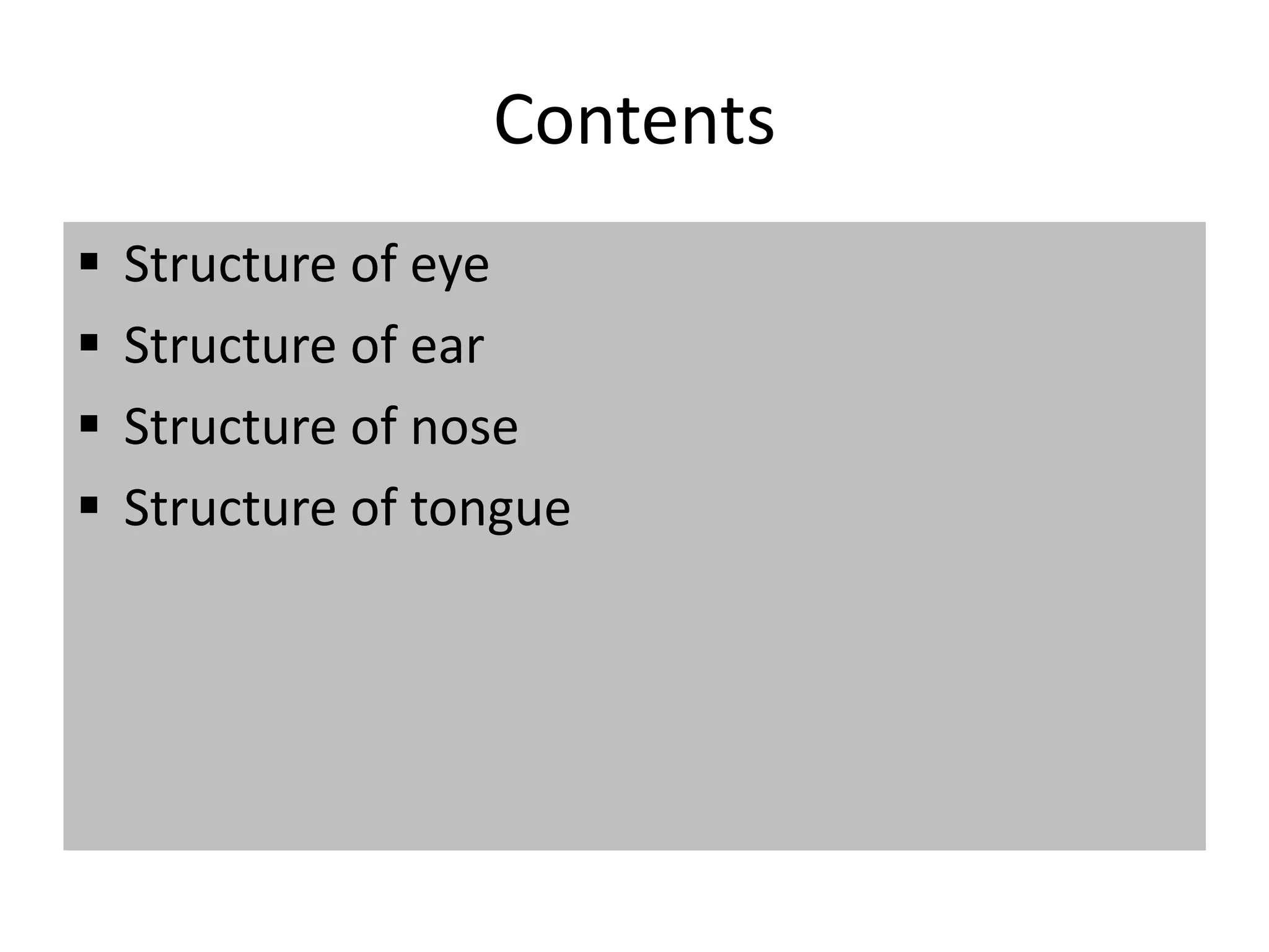 Sensory system, ear,eye anatomy | PDF
