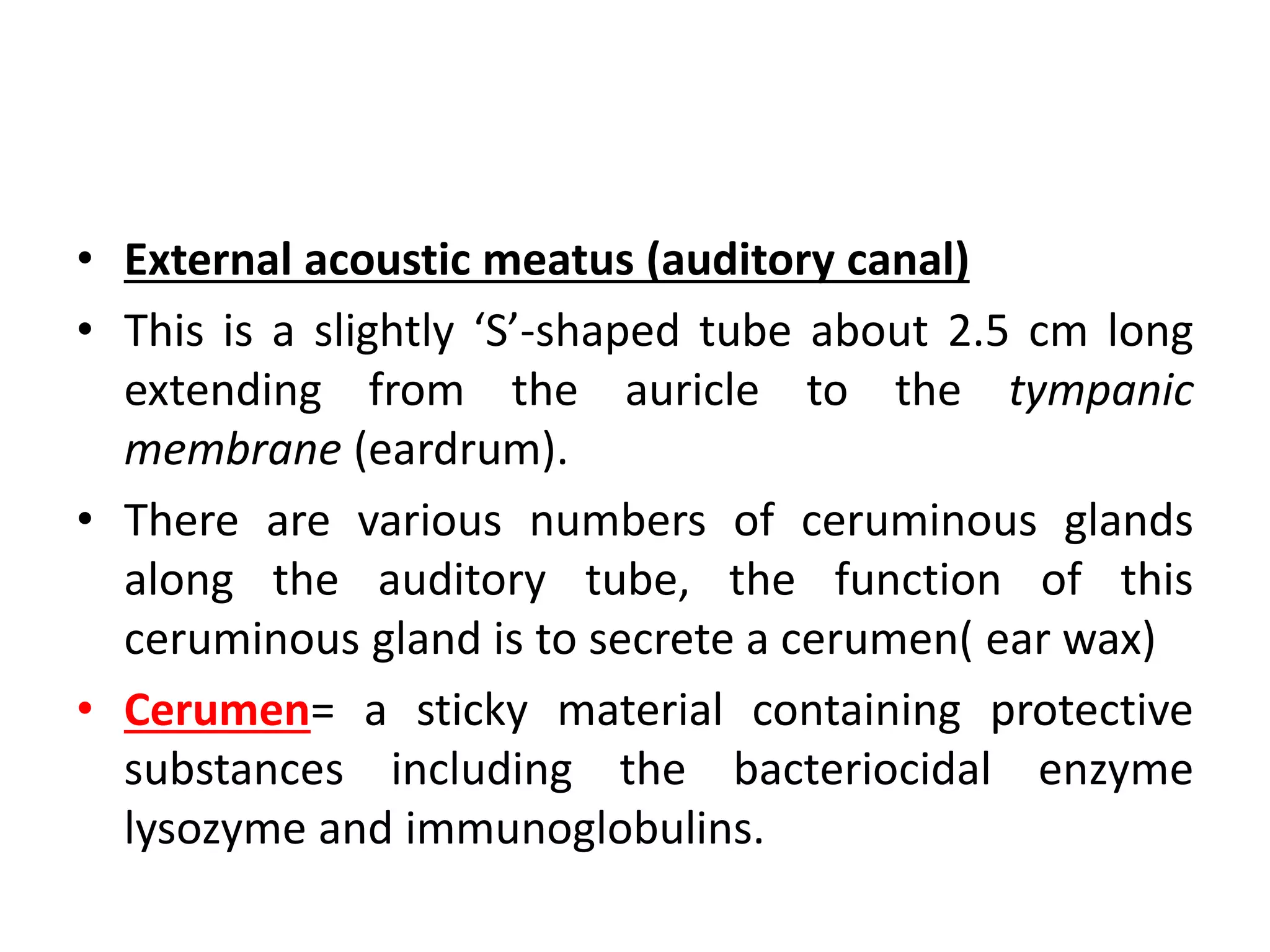 Sensory system, ear,eye anatomy | PDF