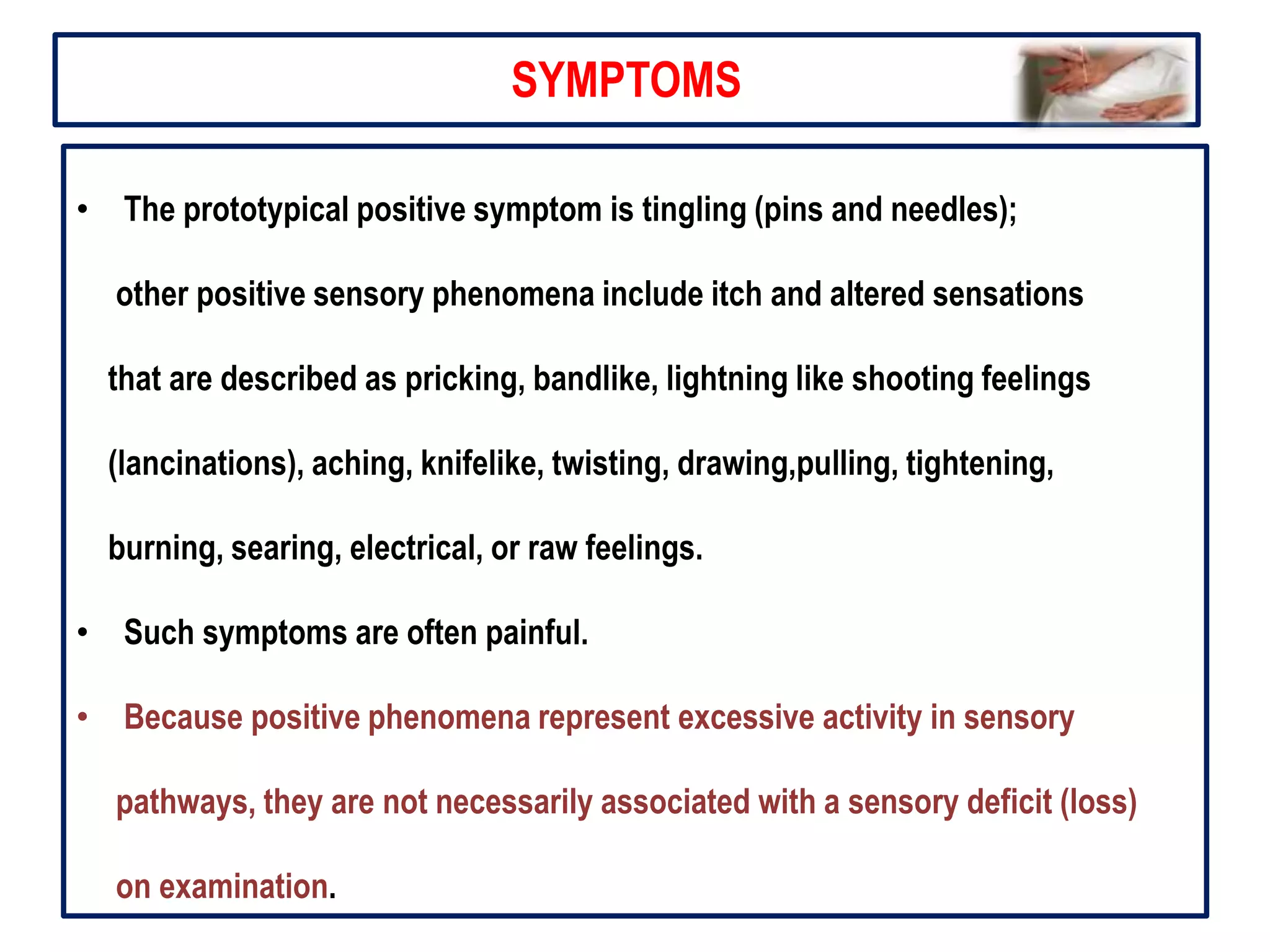 Sensory system examination | PPTX