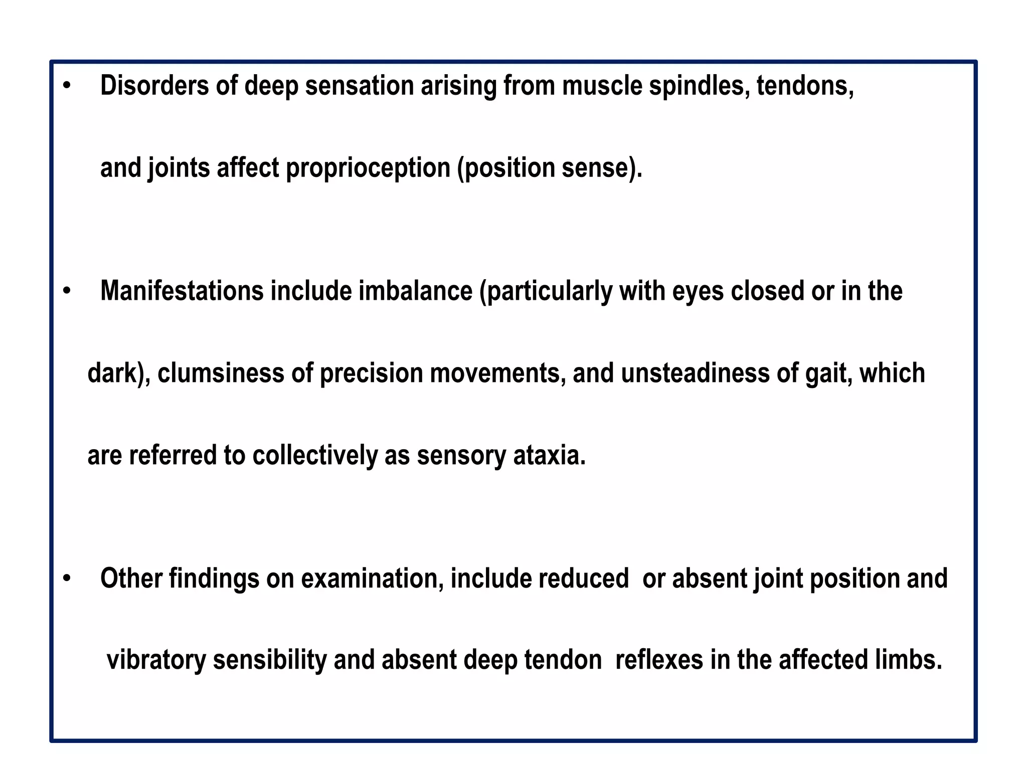 Sensory system examination | PPTX