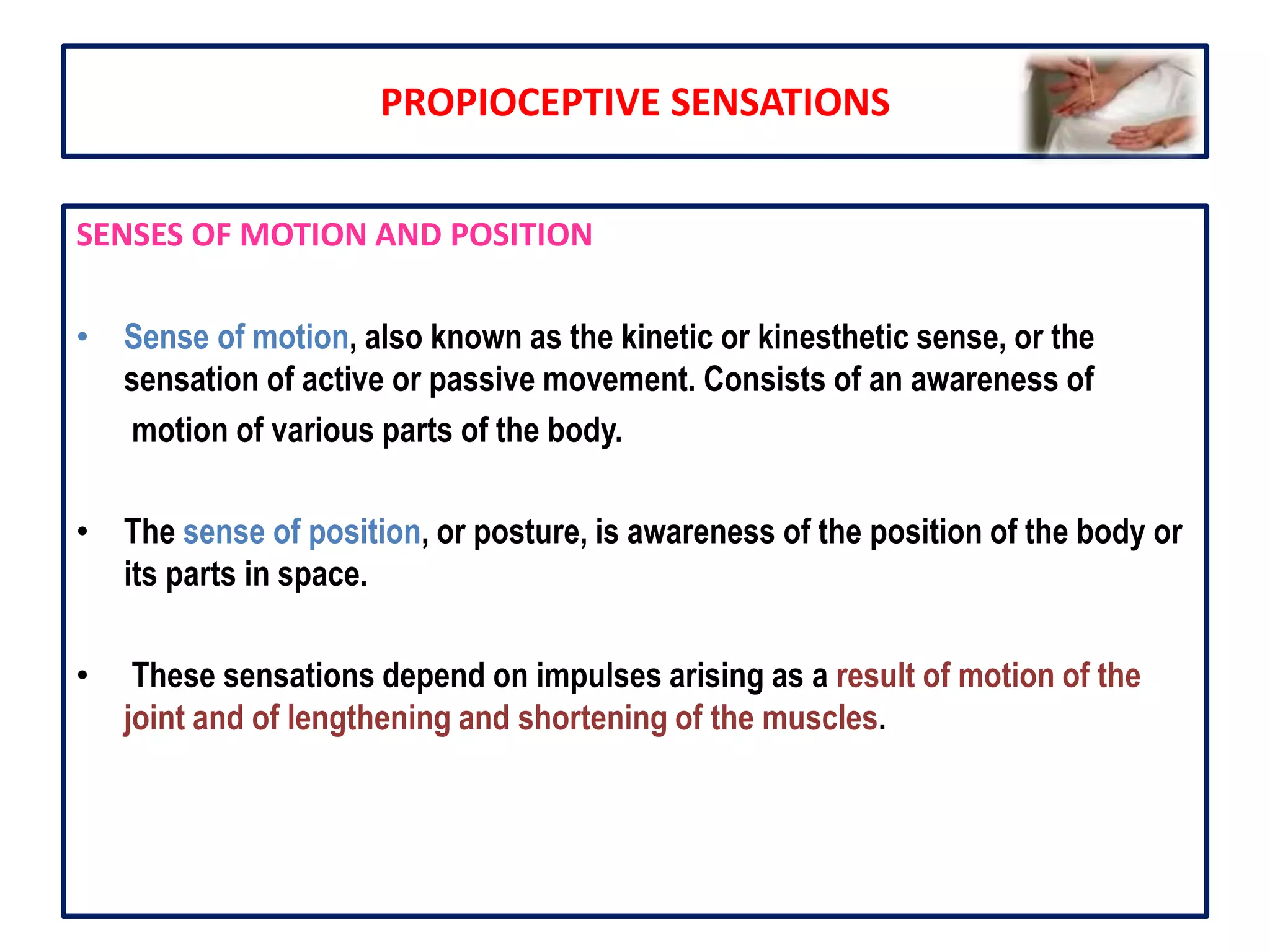 Sensory system examination | PPTX