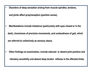 Sensory system examination | PPTX