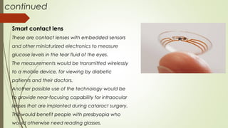 Sensory systems instrumentation | PPT