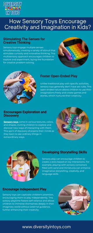 How Sensory Toys Encourage Creativity and Imagination in Kids? | PDF