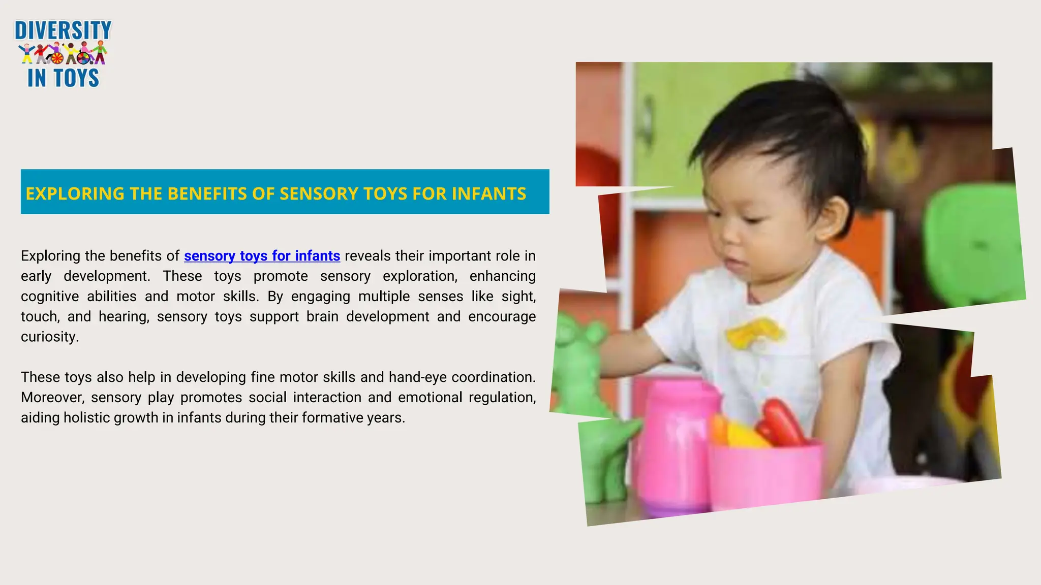 Sensory Toys: Aiding Infant Development Through Play | PPTX