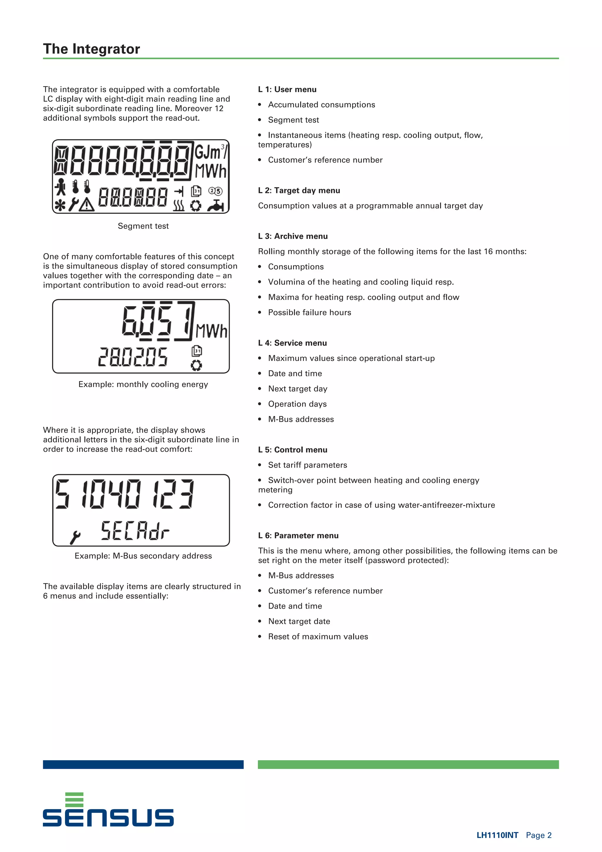 Sensus Pollucom E Heat Meter - Spec Sheet | PDF