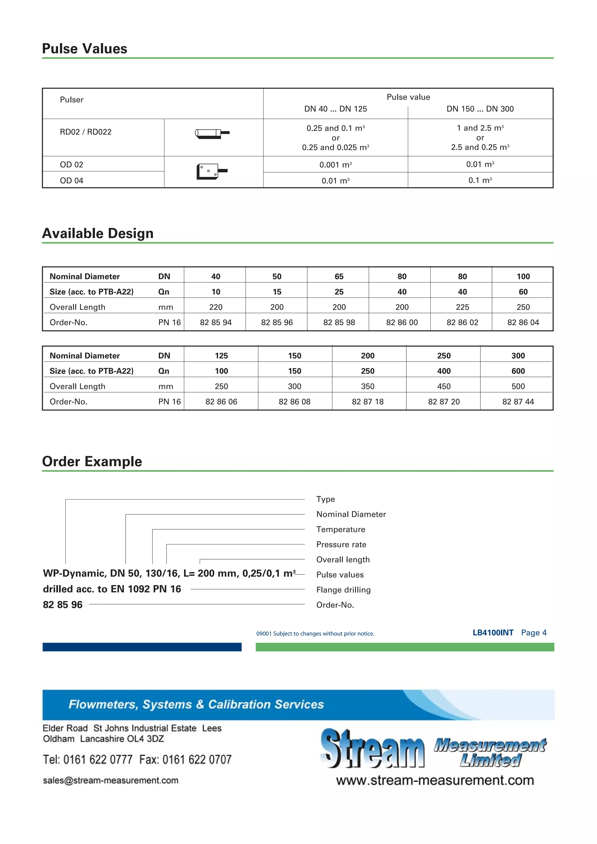 Sensus WP-Dynamic Flow Meter - Spec Sheet | PDF