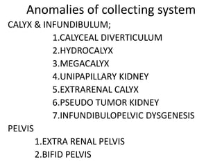 A Case of Horse-shoe Kidney | PPTX