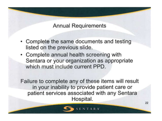 Sentara Orientation PPT | PPT