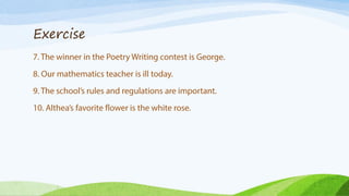 Sentence - Basic Sentence Structure | PPTX