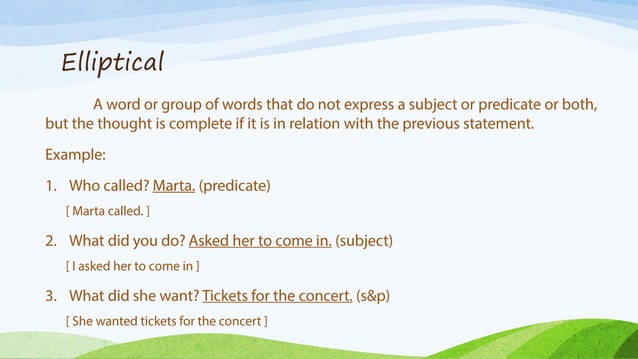 Sentence - Basic Sentence Structure