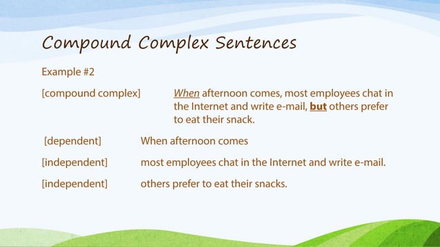 Sentence - Basic Sentence Structure